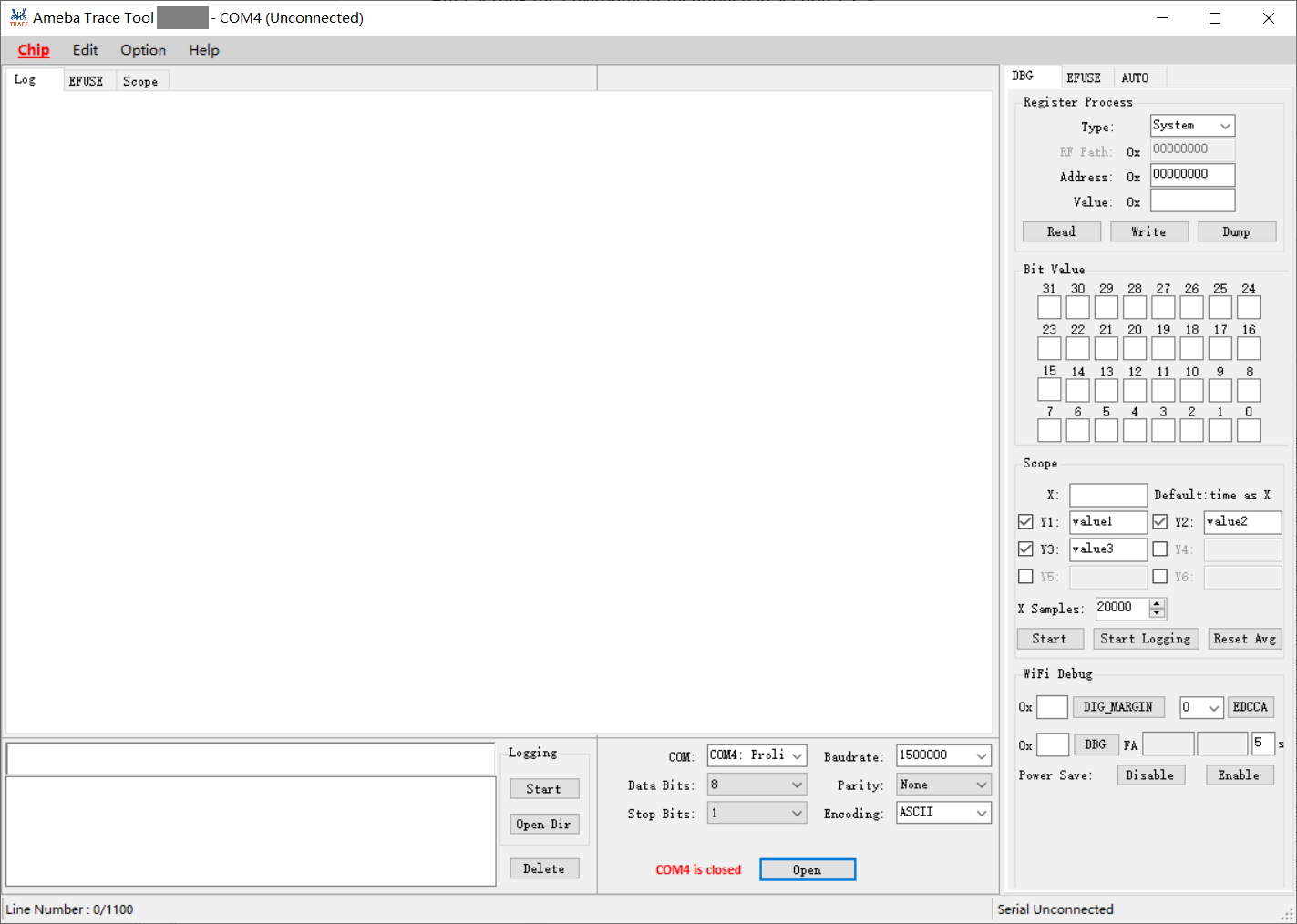 Trace Tool — RTL8721Dx Docs documentation